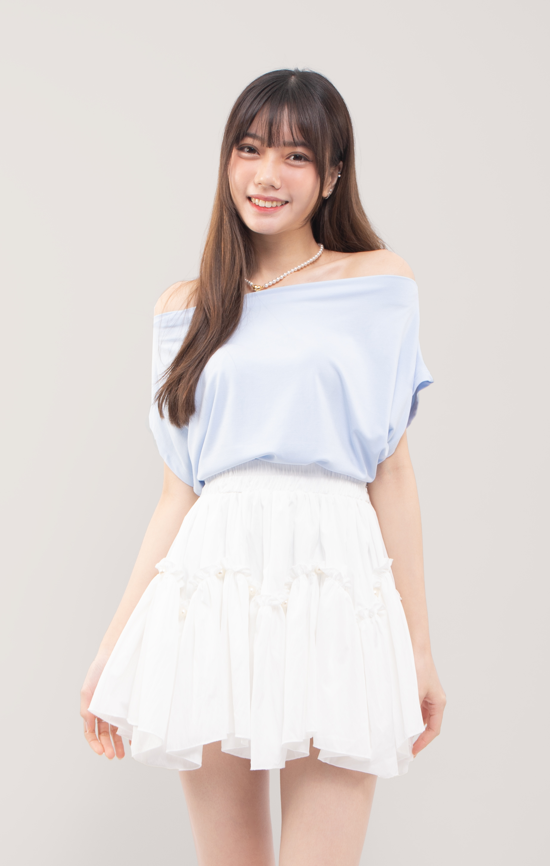 maple - 韓版皺摺短裙 - 187621