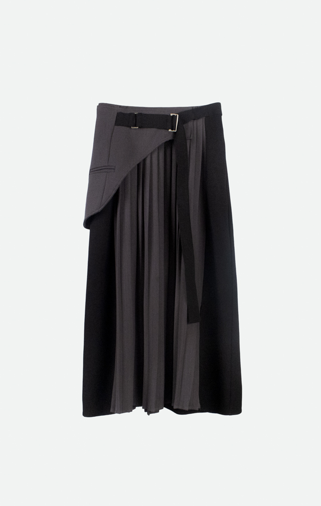 maple - 設計感半截長裙 - 189224