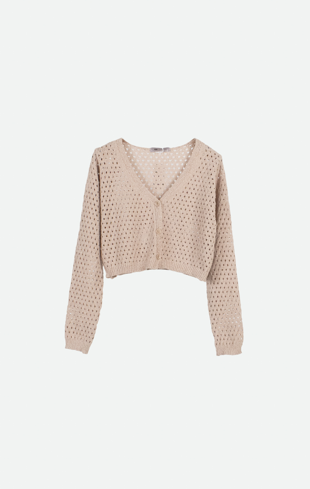 maple - 鏤空短外套 - 876642