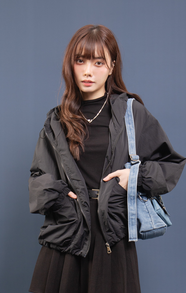 maple - 帶帽休閒風衣 - 877162